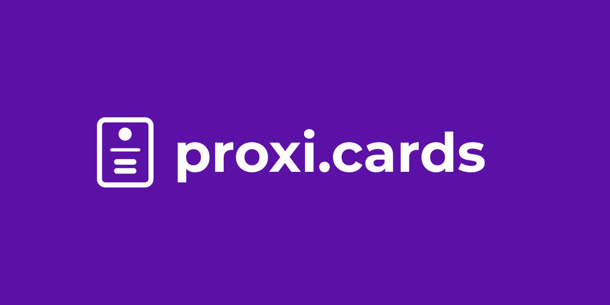 proxi.cards | The link between you and your online platforms